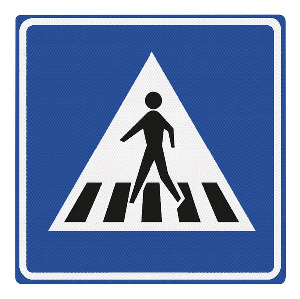 RVV-bord - "Oversteekplaats voor voetgangers" - L02 | Seton