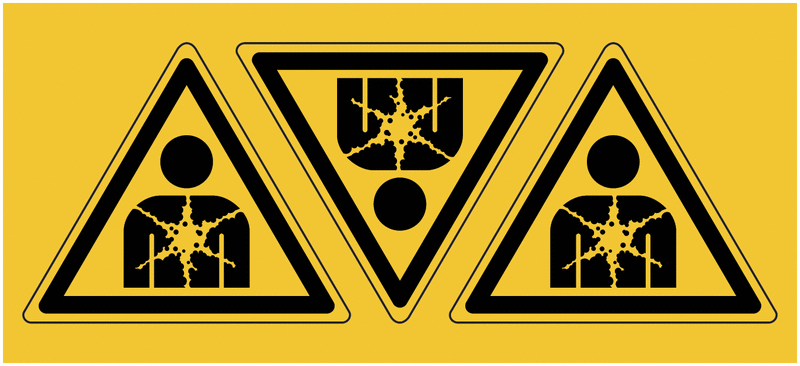 Panneaux danger pour la santé - Pictogramme santé | Seton