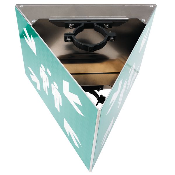 Point de rassemblement, panneau signalisation évacuation | Seton