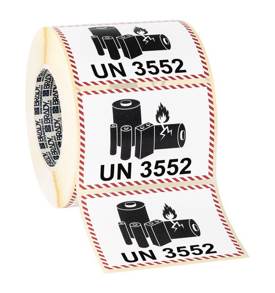 Etiketten voor verpakkingen met natriumionbatterijen/accu's - UN 3552 ...