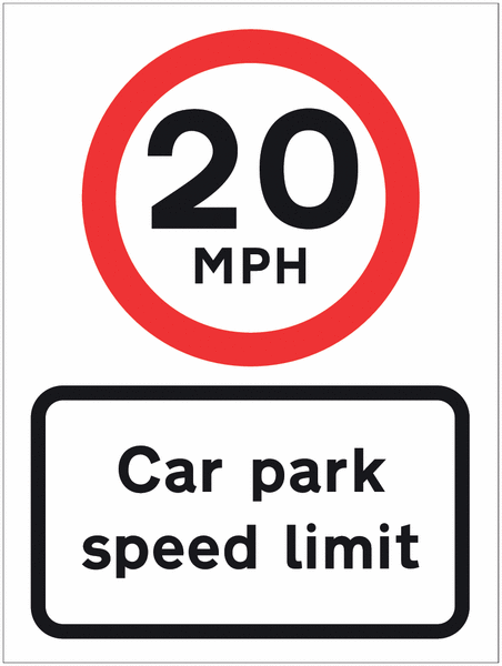 Quality Speed Limit Signs - Keep Your Site Safe | Seton