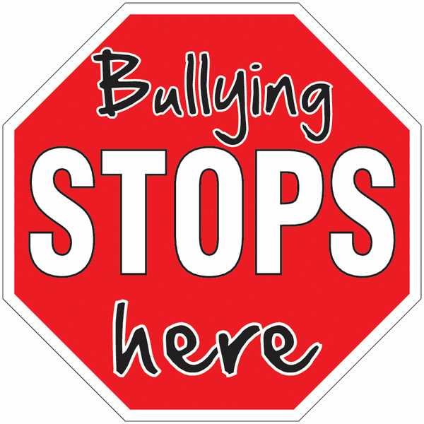 Bullying STOPS Here Sign | Seton