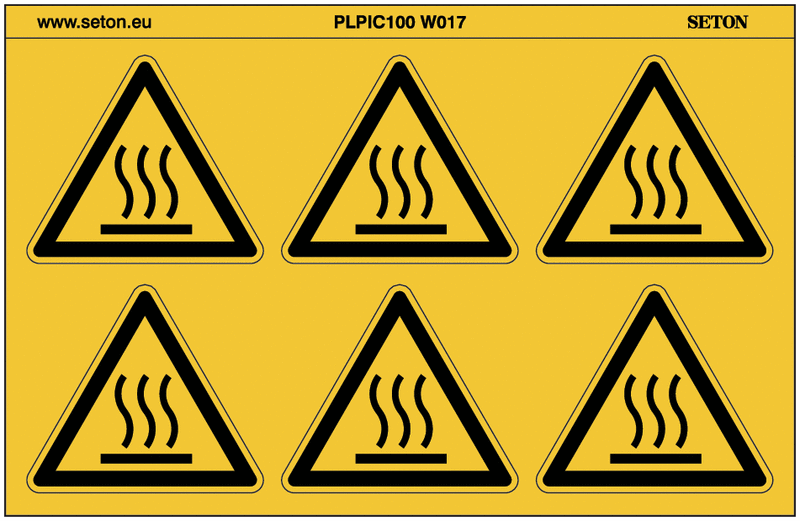 Norma EN ISO 7010 : pictogramas de seguridad conformes | | Seton