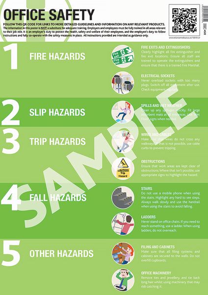 Office Safety Posters Safety Poster What To Wear Vs. What NOT To