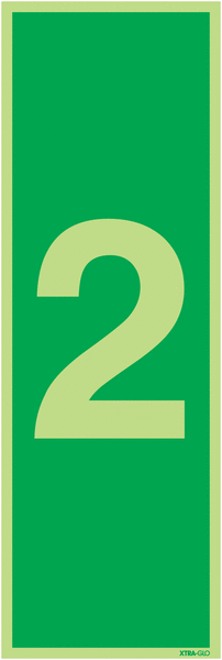Xtra-Glo Number 2 Signs | Seton