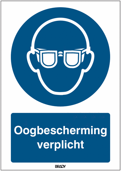 Pictogrammen PBM en PBM-borden bedrijfsveiligheid | Seton