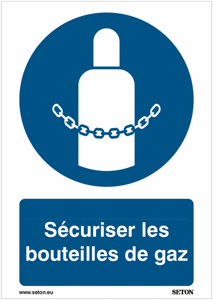 Pictogramme bouteille de gaz - Tous nos produits | Seton