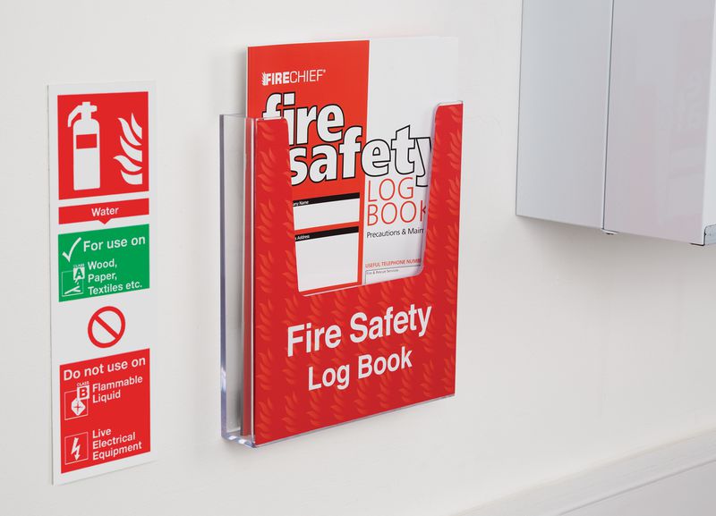 Fire Safety Log Book Holder | Seton