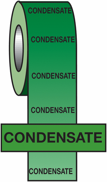 British Standard Pipeline Marking Tape - Condensate | Seton