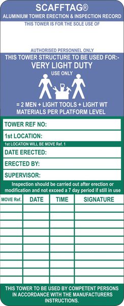 Scafftag® Products | Trusted Scaffolding Tags For You | Seton