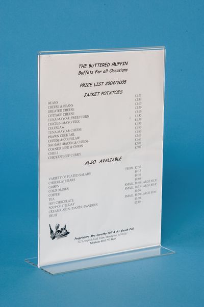 Menu Holders | Seton