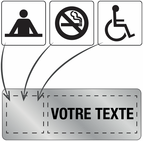 Panneaux zone fumeur pour les entreprises et ERP | Seton
