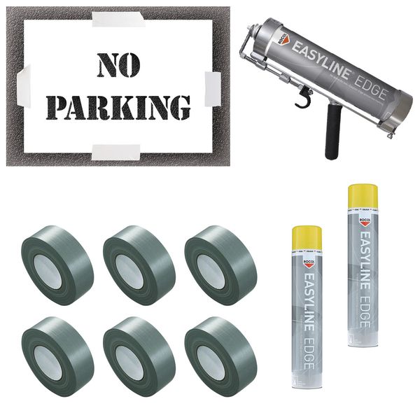 No Parking Stencil Kit | Seton
