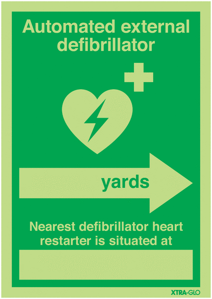 Defibrillator Signs - UK Approved - Fast, Easy Delivery | Seton