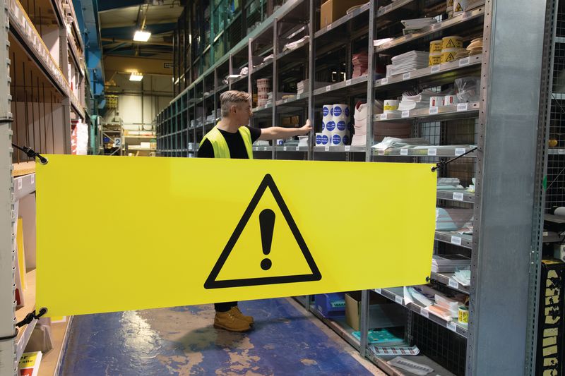 Seton Banner Barrier - General Hazard | Seton