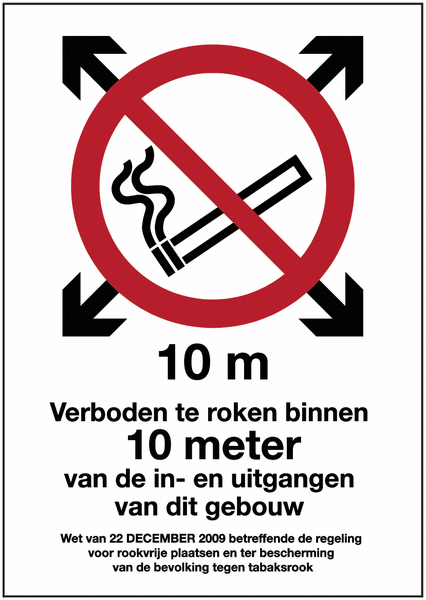 Stickers rookverbod, Pictogram elektronische sigaret | Seton