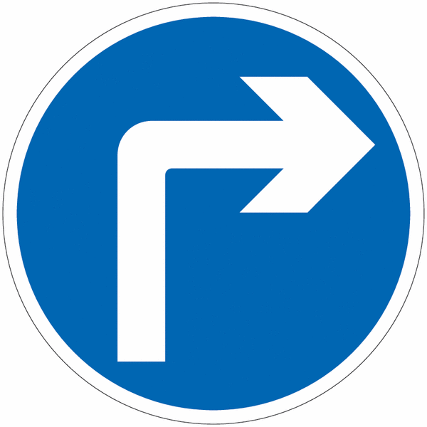 Traffic Signs - Right Turn Only | Seton