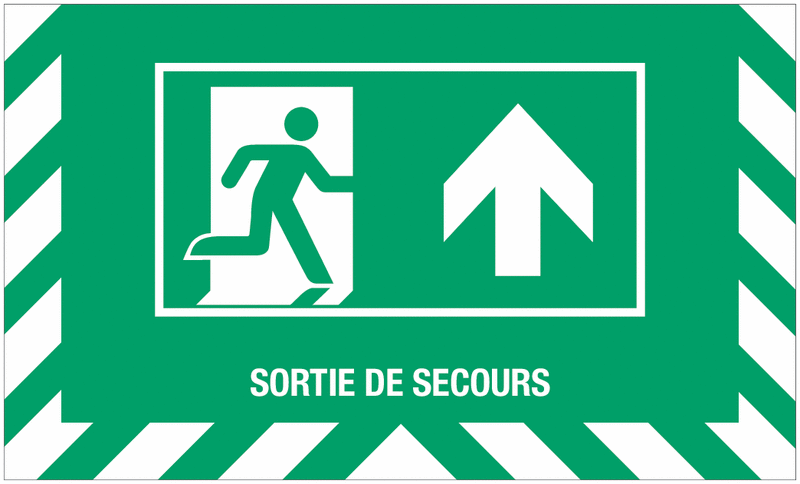 Panneau évacuation, pictogramme évacuation, nos produits | Seton