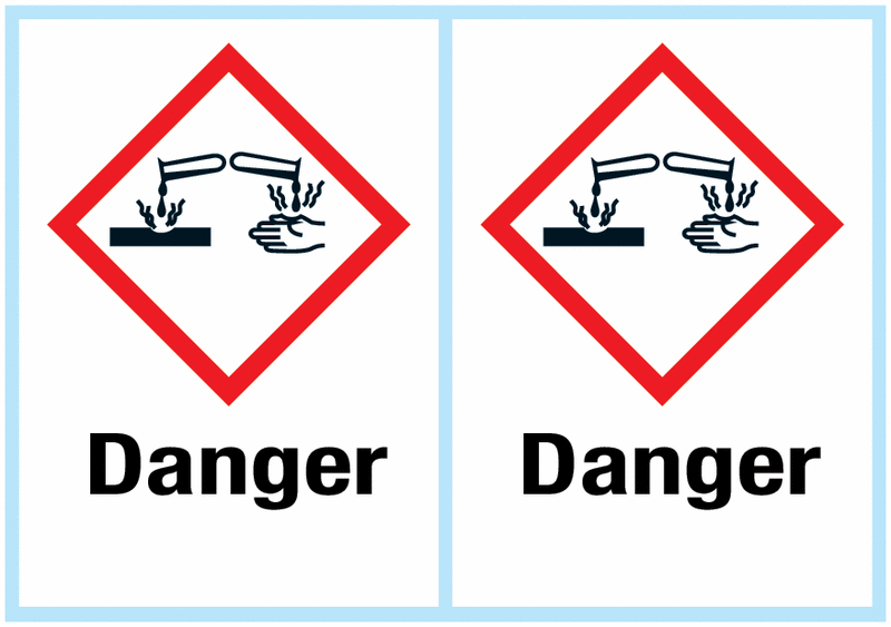 Pictogramme corrosif - Tous nos produits et informations | Seton