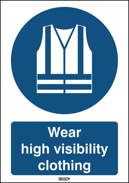 ToughWash - Wear High Visibility Clothing Sign | Seton
