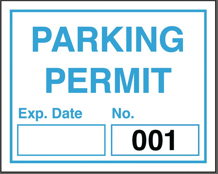 Self-cling Parking Permits | Seton