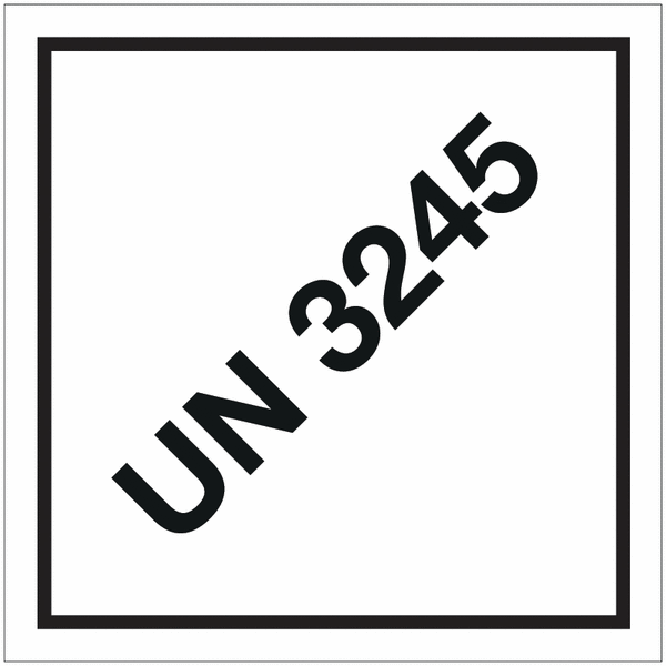 UN Hazard Warning Diamonds Labels - 3245 | Seton