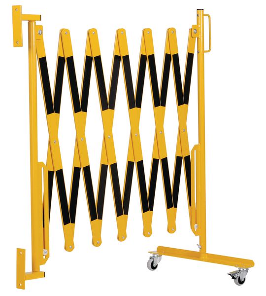 Barrière accordéon murale, barrière extensible en acier | Seton