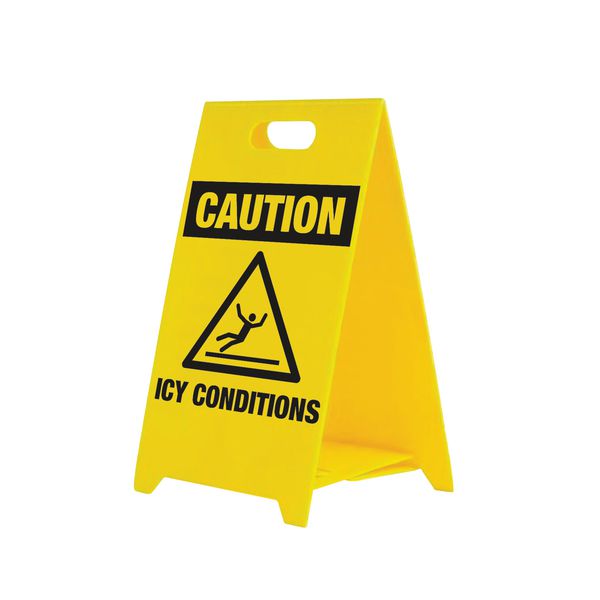 Winter 'A' Boards | Caution Slippery Icy Conditions Sign | Seton