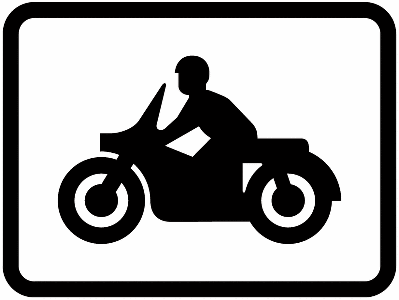 Traffic Signs - Parking Place For Motorcycles | Seton
