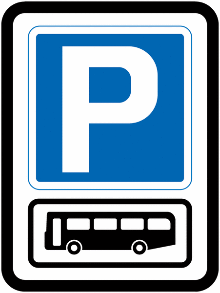 Traffic Signs - Parking For Buses. Quick, Easy Delivery | Seton