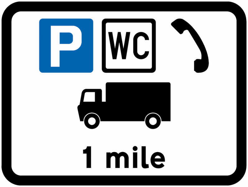 Traffic Signs Parking And Facilities For Goods Vehicles | Seton