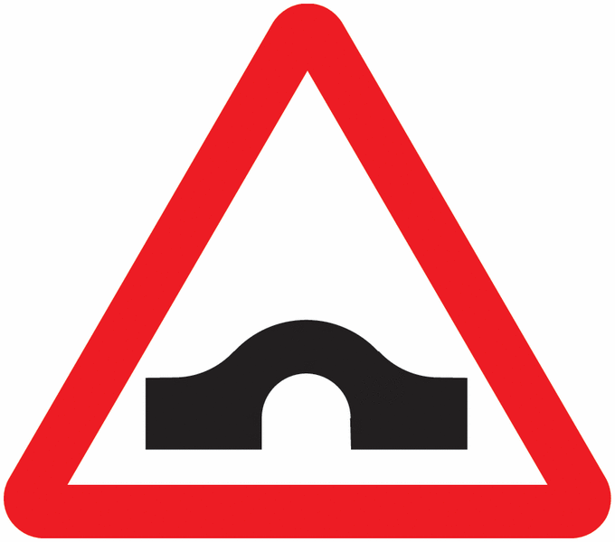 Traffic Signs - Hump Bridge Ahead | Seton