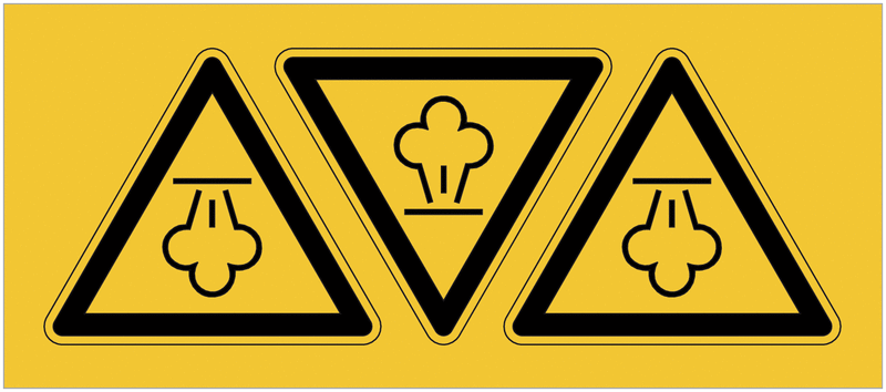 Logotipo De Peligro Brulure