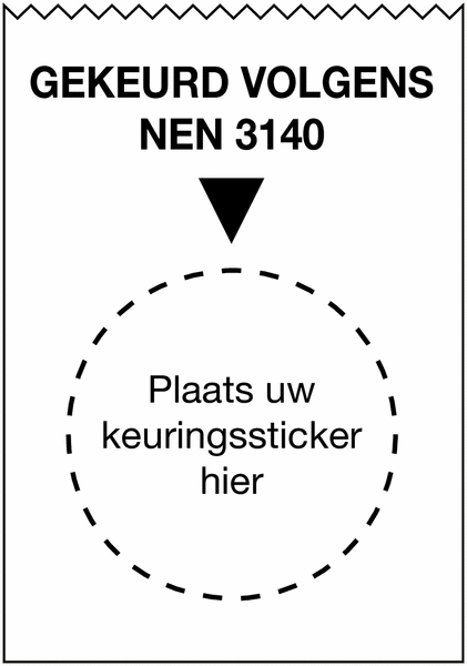 Keuringsstickers NEN | Seton