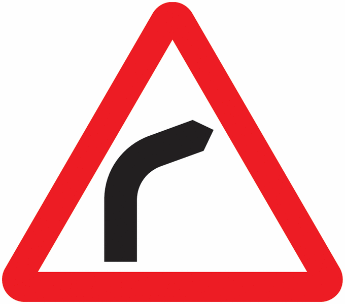 Traffic Signs - Right Hand Bend | Seton