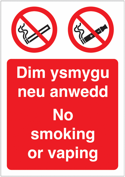 No Smoking Signs - Stay Compliant With Clear Signage | Seton