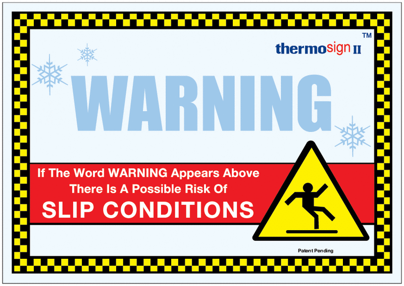 Ice Warning Sign | Seton