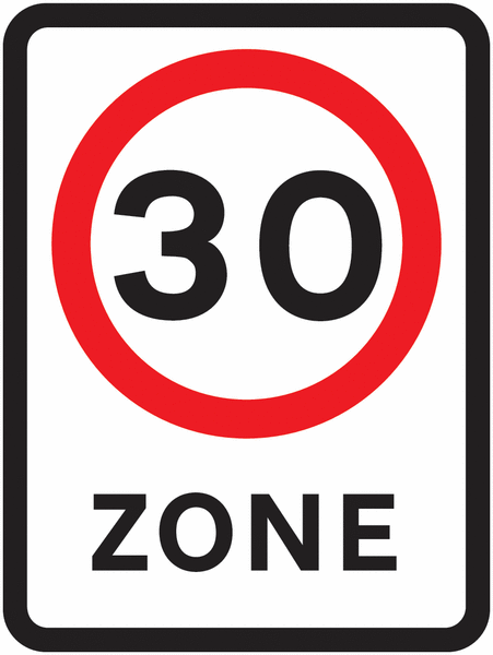 Make Area Speed Limits Clear with Road Traffic Signs | Seton