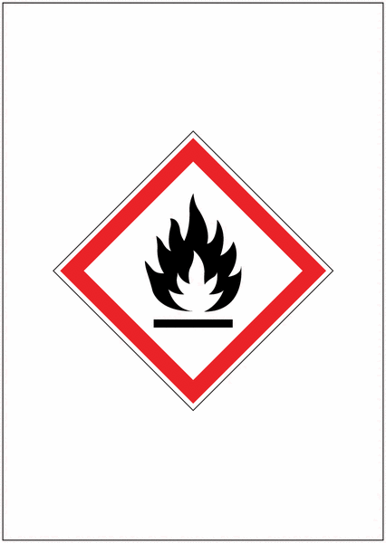 High Quality Top-Rate GHS COSHH Symbol Signs - Flammable | Seton