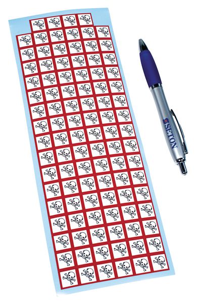 Pittogramma CLP Tossico acuto GHS06 - adesivi | Seton