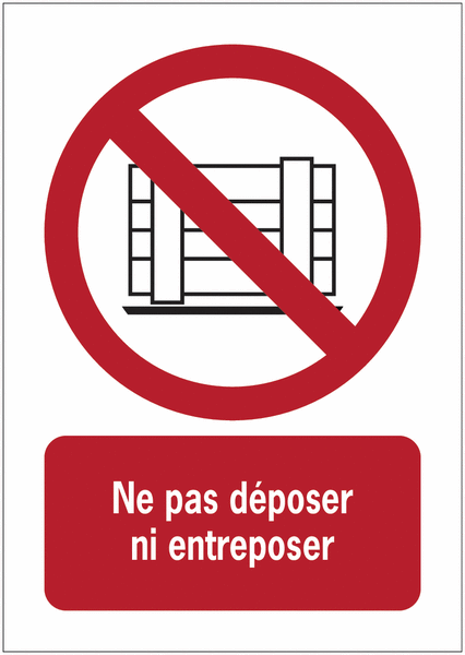 Panneaux entrepôt et pictogrammes, réduire les risques | Seton