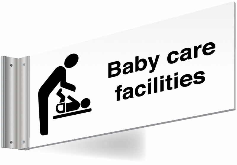 Baby Care Facilities Corridor Signs | Seton