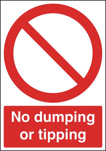 No Dumping Or Tipping Sign | Seton