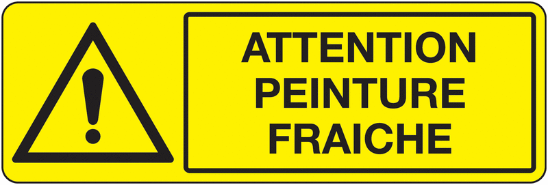 Panneau Imprimable « Attention Où Vous Marchez