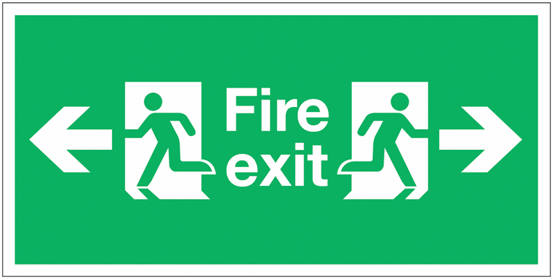 Top-Rated ISO Approved “Fire Exit Signs" - Fast Delivery | Seton