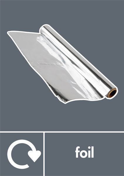 Foil - WRAP Photographic Recycling Signs | Seton