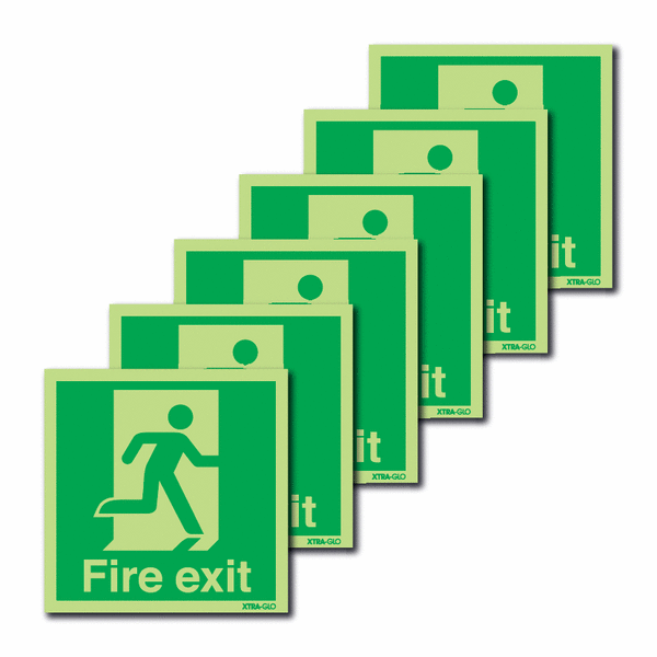 Fire Exit Right Signs - ISO Approved - Fast UK Delivery | Seton