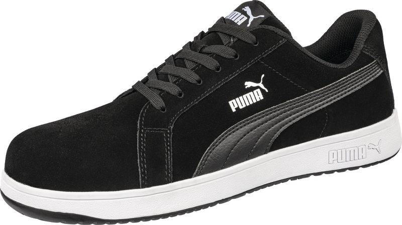 Puma Safety Iconic Suede Low S1PL ESD Safety Trainers | Seton