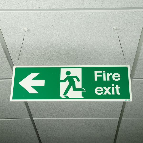 Z Hooks Hanging Kit for Double-Sided Signs | Seton