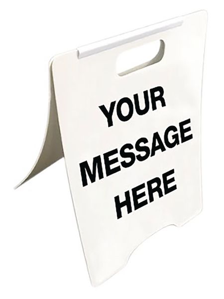 Custom Made Free Standing Floor Sign - Lettered | Seton